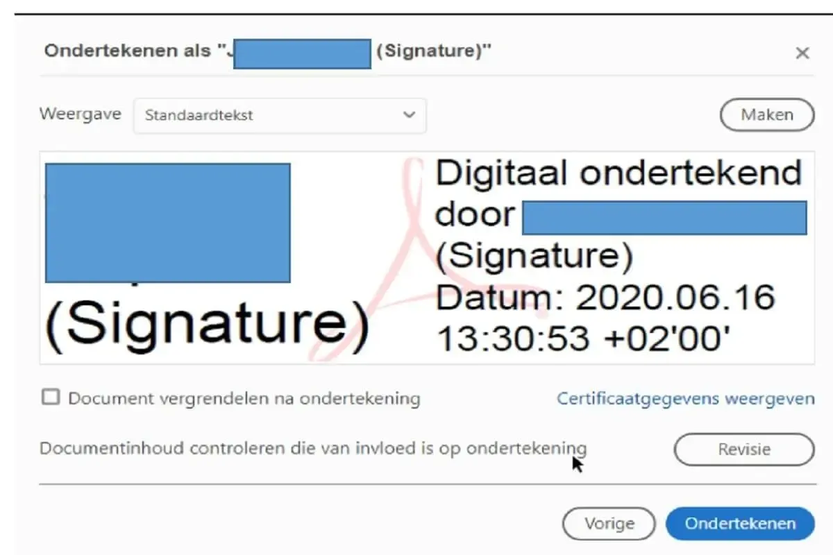 Een digitale handtekening plaatsen met mijn elektronische eID?